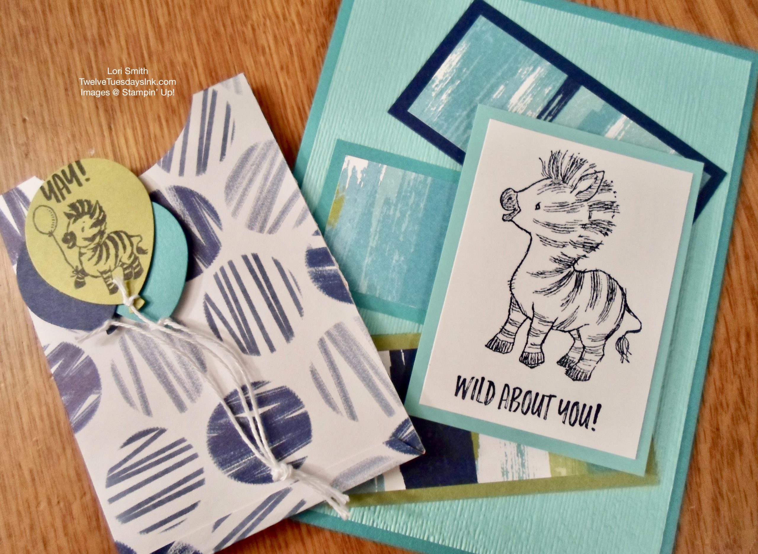 Playing with Patterns DSP Gift Card Holder - Twelve Tuesdays Ink